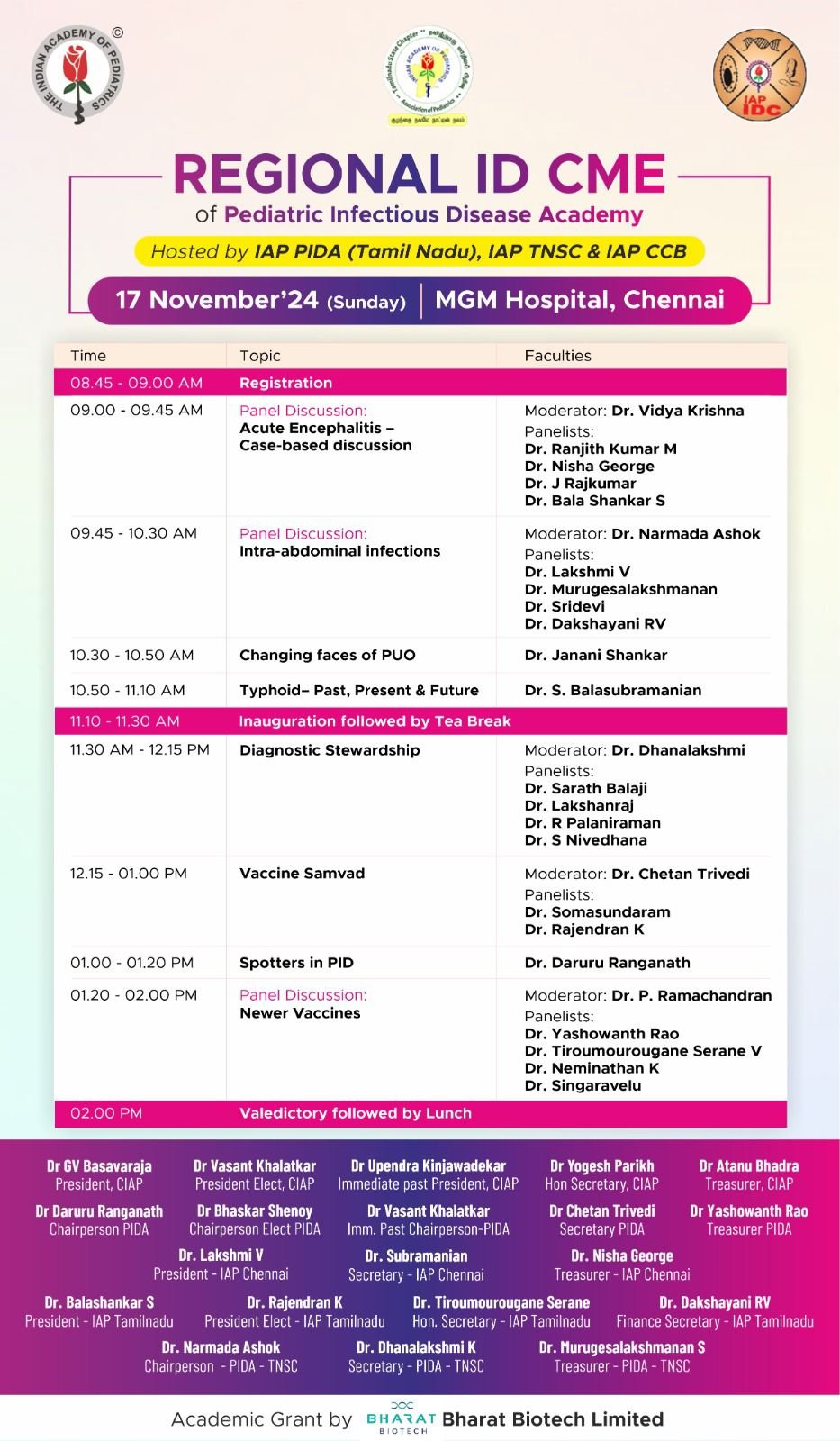 Pediatric Infectious Diseases Academy | PIDA Chapter | Pediatric ...